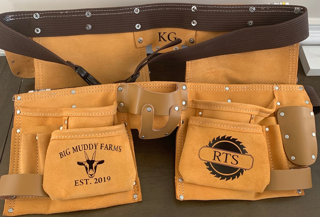Personalized Tool Belt With Name , Custom Tool Belt, Father’s Day Gift ...