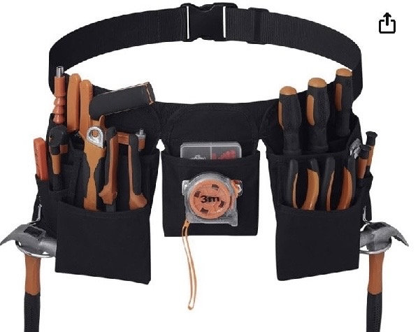 Personalized Tool Belt With Name Custom Tool Belt Fathers - Etsy