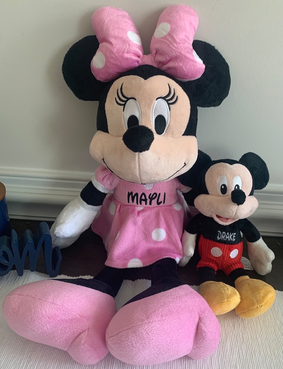 Personalized Minnie Mouse Stuffed Animal With Name Personalized Disney ...