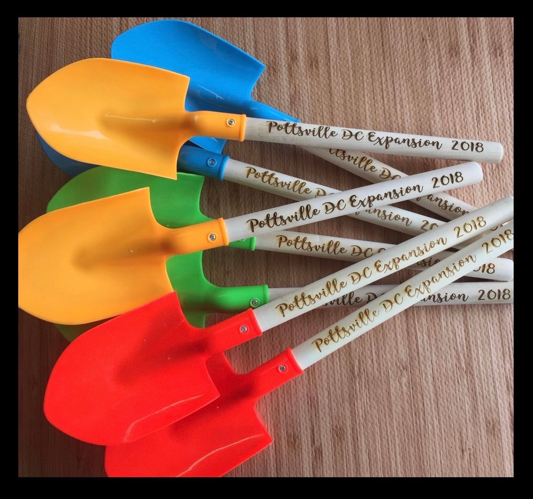 Personalized Wood Shovel/ Custom Shovel/ Kids Shovel/ Party Favor ...