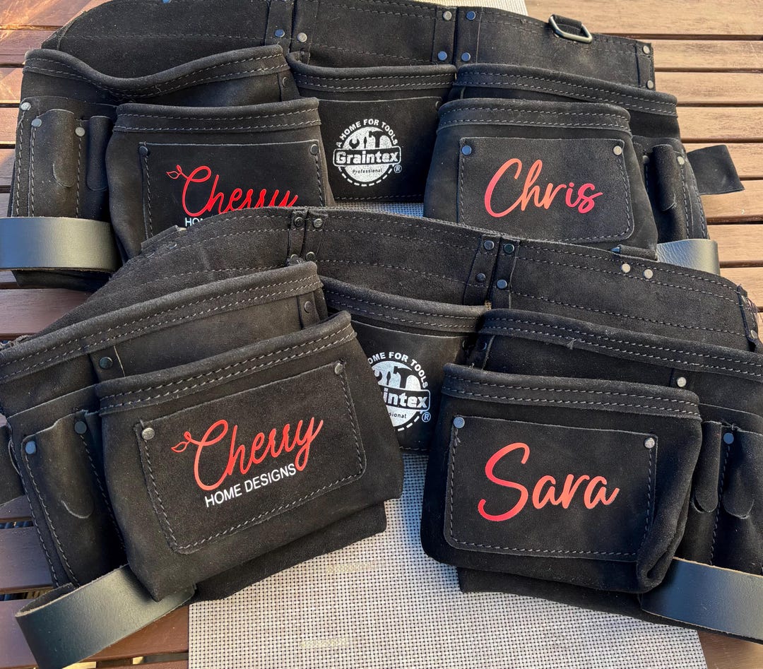 Personalized Tool Belt With Name , Custom Tool Belt, Father’s Day Gift ...