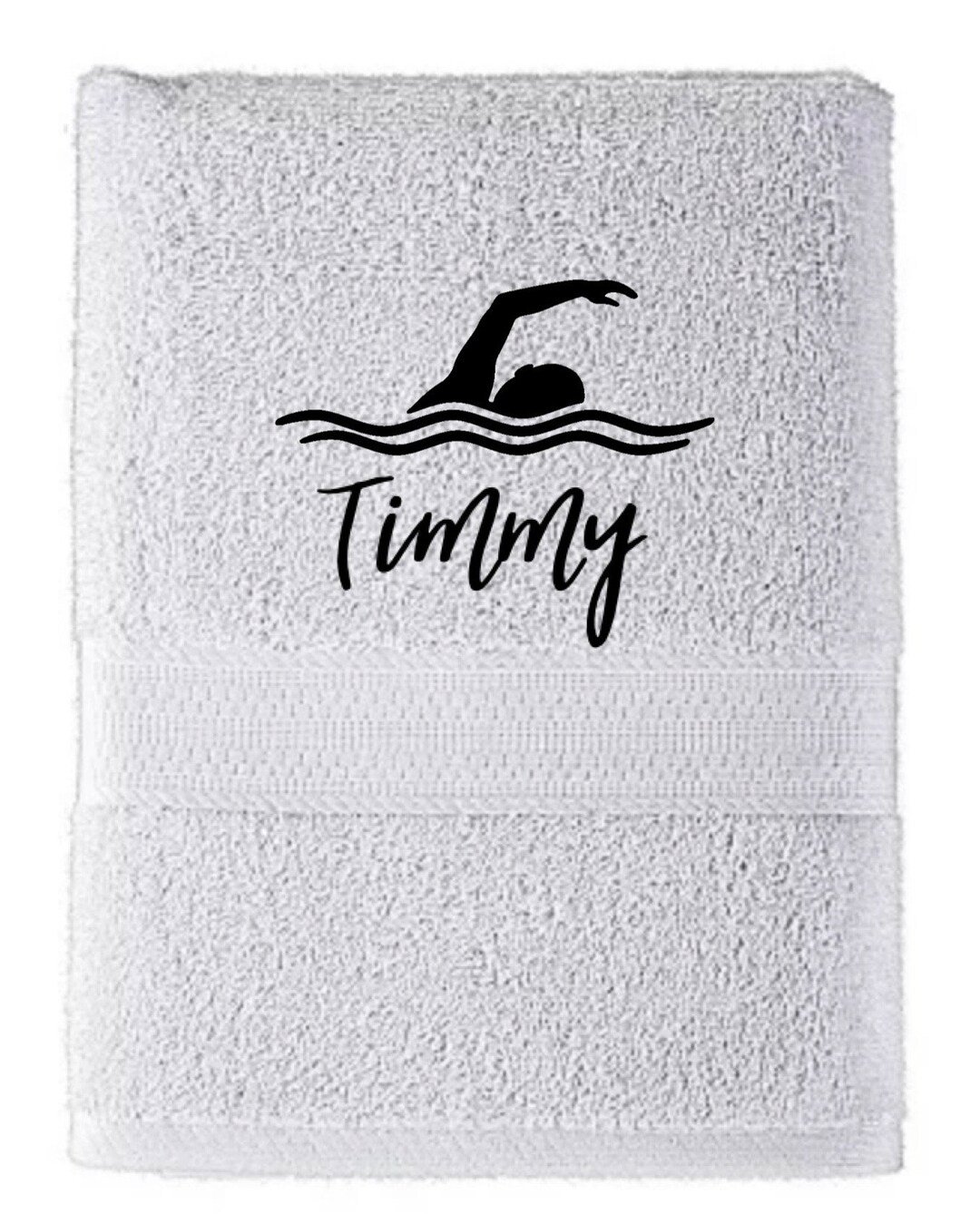 Personalized Swim Team Towel/ Custom Swim Towel / Swim Team Gift 30 X ...