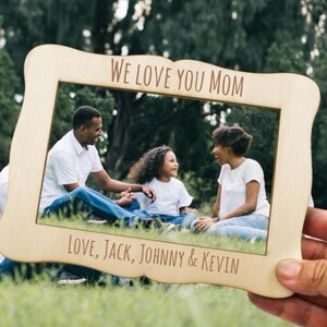 Personalized Engraved Frame/ Custom Frame/ Mom Frame / Mothers Day ...