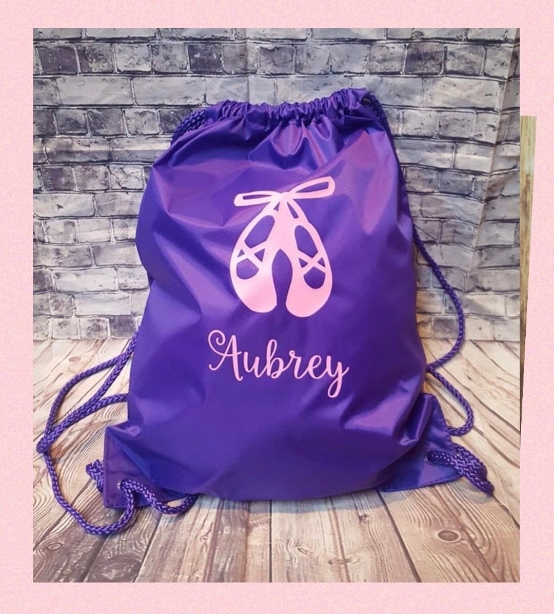 Personalized Dance Bag / Custom Ballet Dance Bag / Valentine’s Day Gift ...