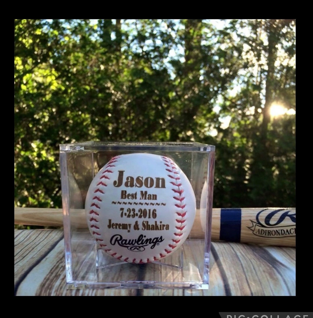 Personalized Baseball Custom Baseball Dad Gift / Best Man Gift ...