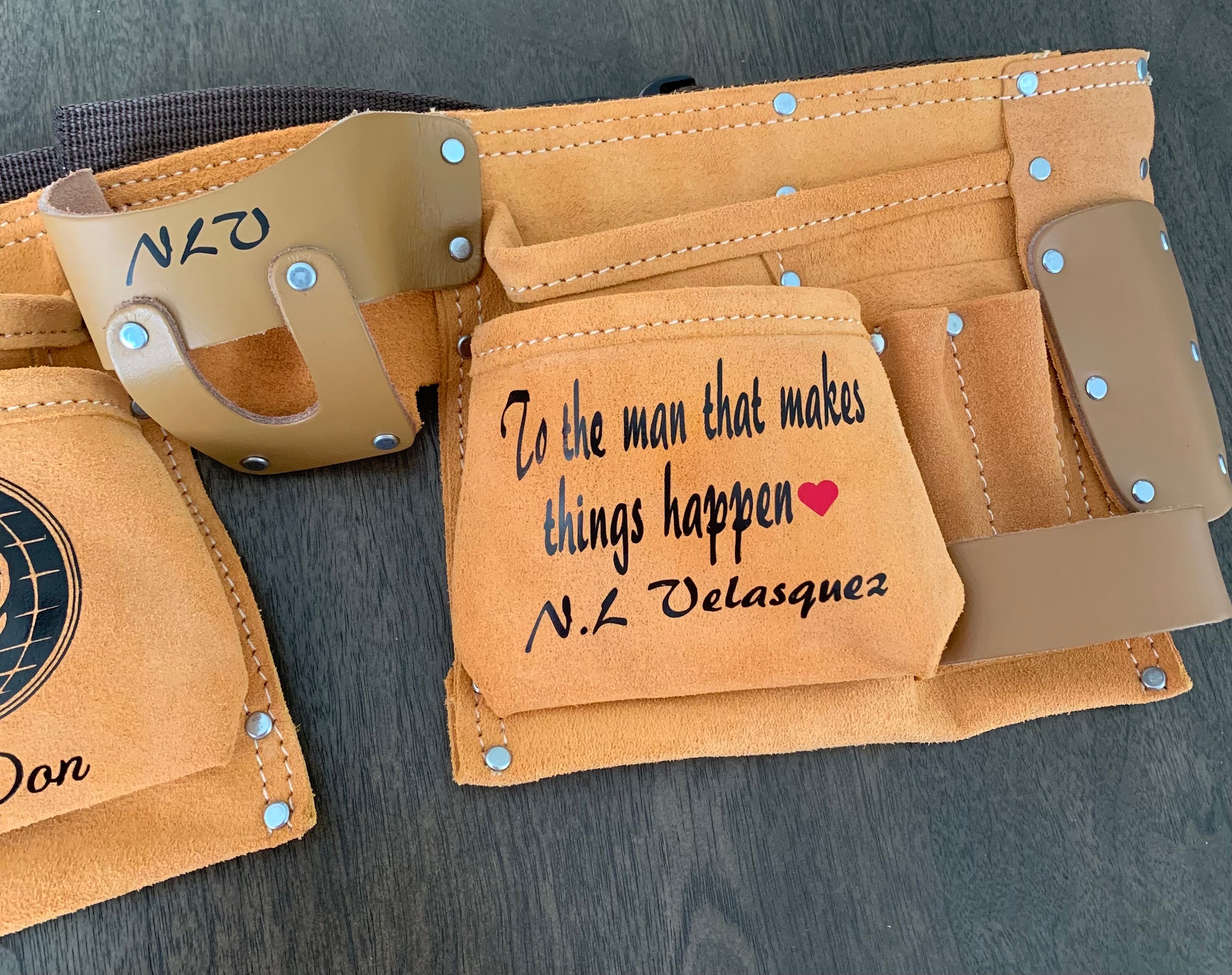 Personalized Tool Belt With Name , Custom Tool Belt, Father’s Day Gift ...