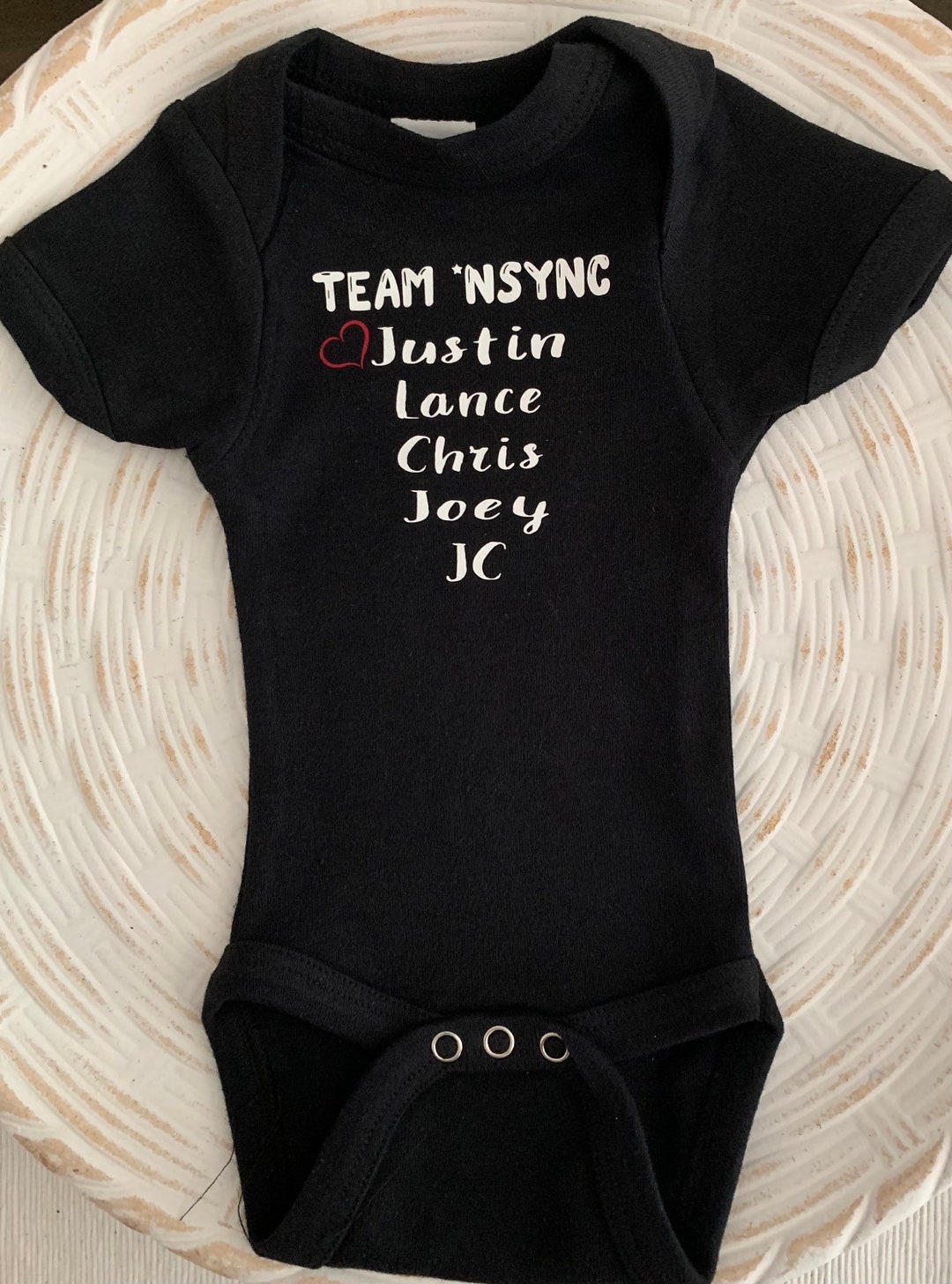 Personalized Onesie Inspired Boyband Baby Shower Gift Team Boy Band ...