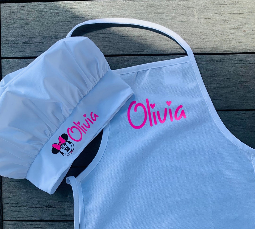 Personalized Kids Chef Hat Set Custom Adult Chef Hat Set Christmas Gift ...