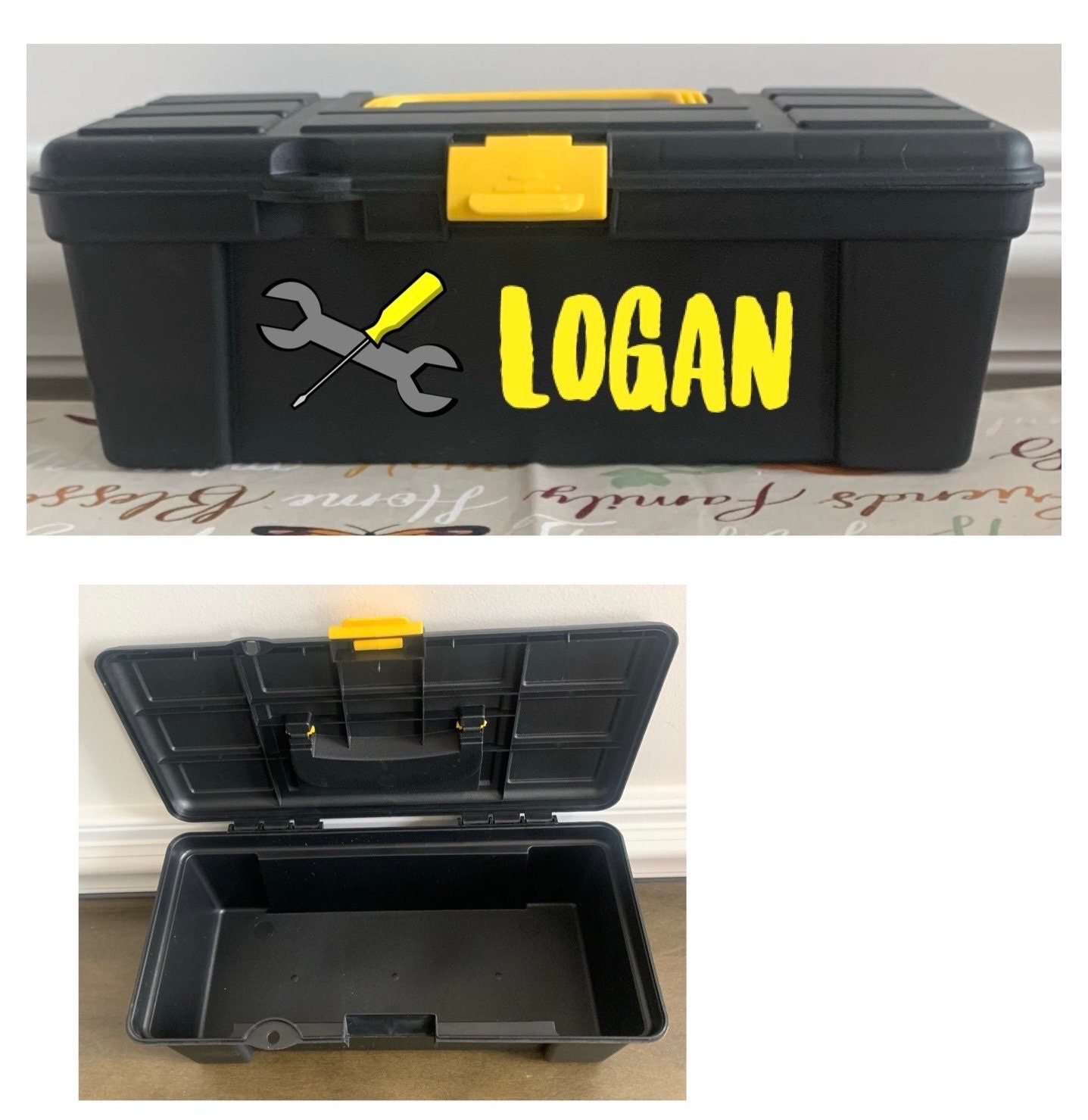 Personalized Tool Box With Name Custom Tool Box Fathers Day - Etsy
