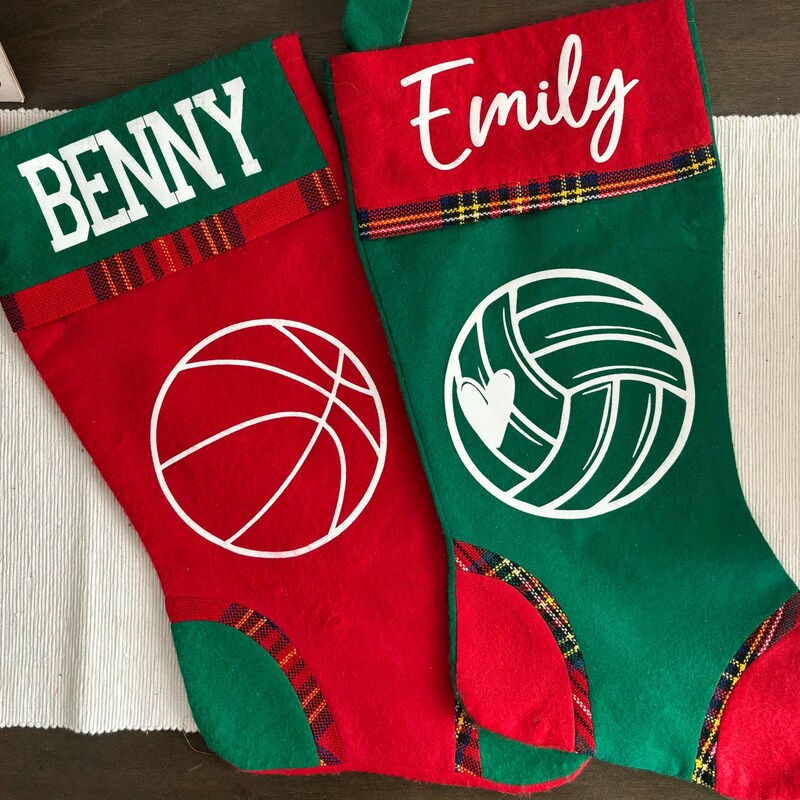 Basketball Stocking - Etsy
