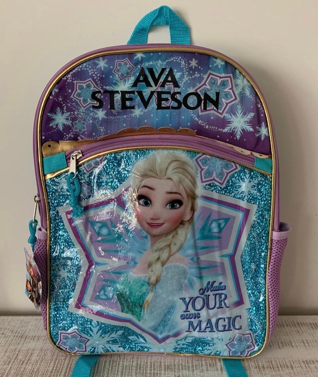 Personalized Inspired Frozen Backpack Christmas Gift Personalized Bag ...