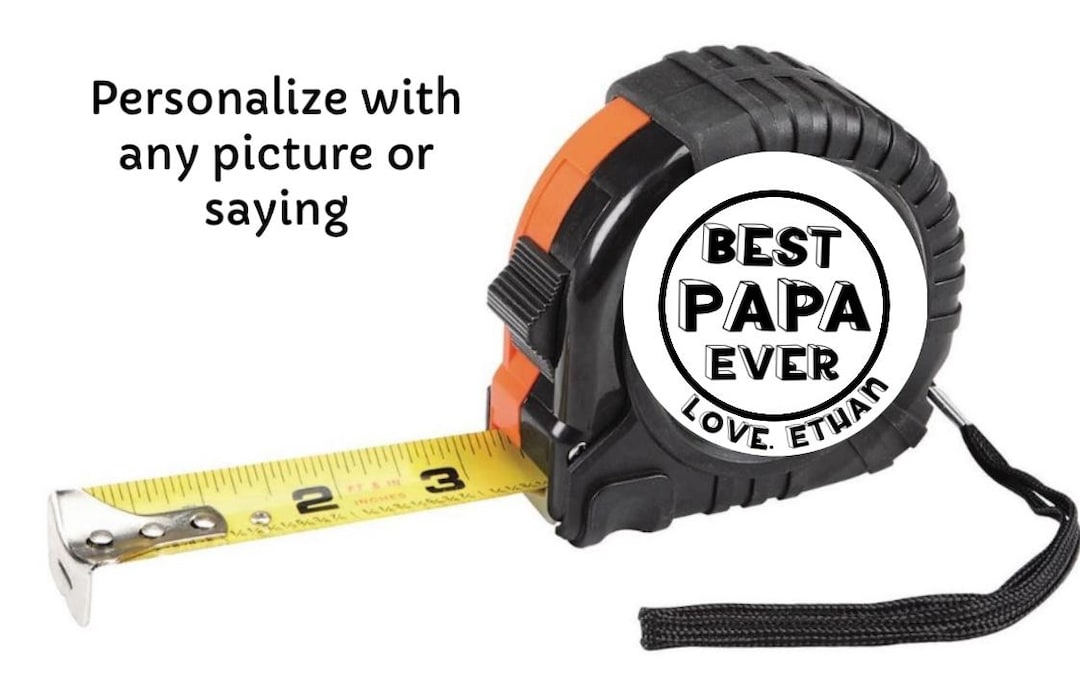 Personalized Tape Measure / Custom Tape Measure , Father’s Day Gift ...