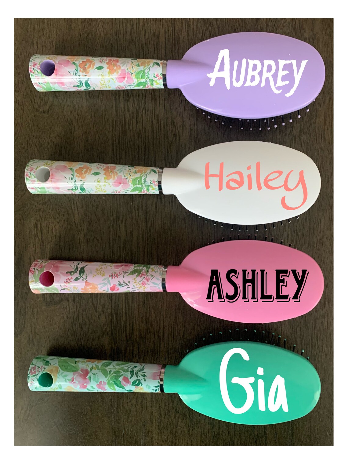 Personalized Hair Brush, Custom Hair Brush Party Favor, Birthday Gift ...