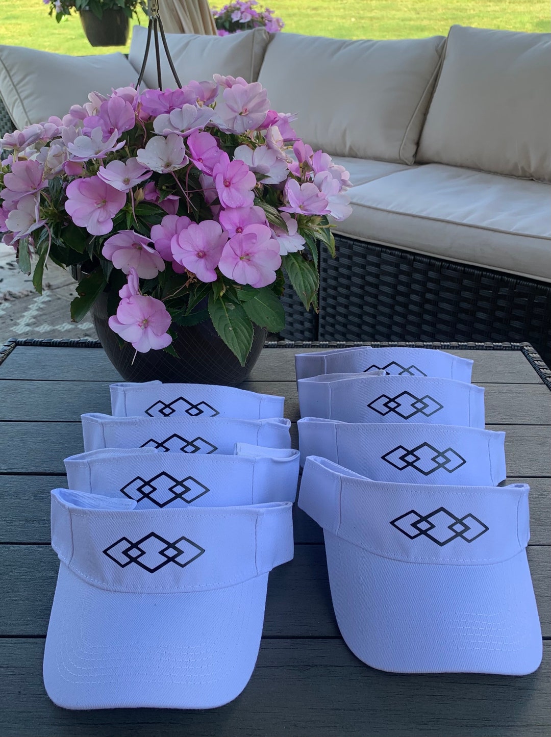 Personalized Sun Visor Hat / Custom Sun Visor Hat / Bride Gift ...