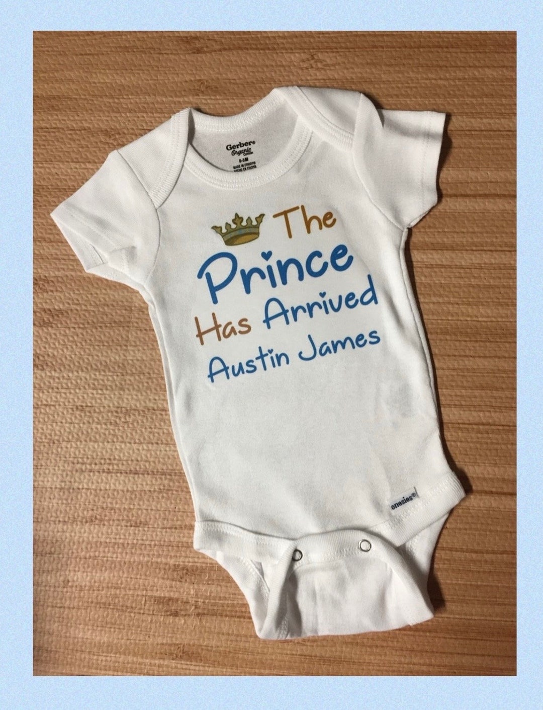Custom Baby Onesie/ Personalized Unique Onesie/ Baby Shower Gift / Take Me Home Onesie Outfit ...