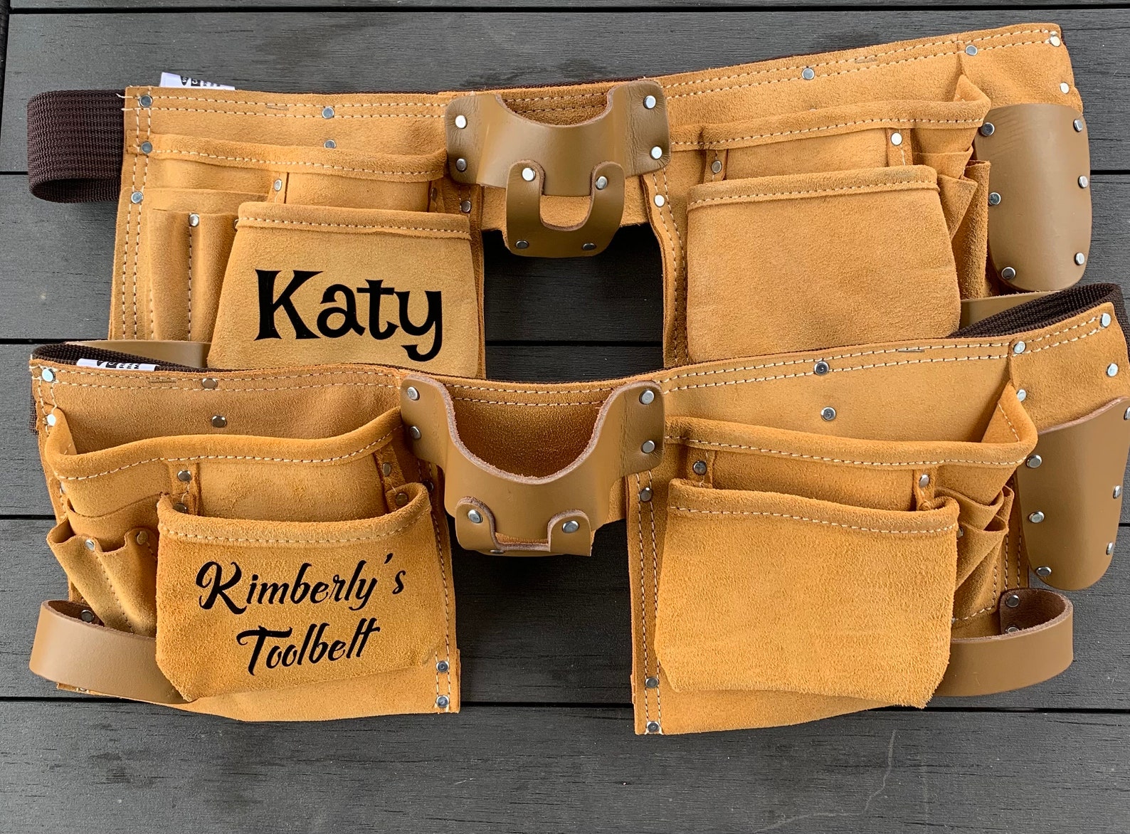Personalized Tool Belt With Name , Custom Tool Belt, Fathers Day Gift ...