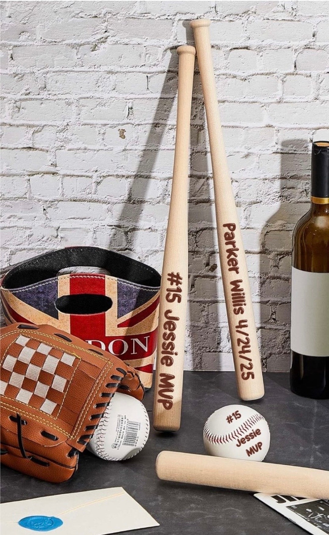 Personalized Baseball Bat / Custom Baseball Bat / Best Man Gift ...