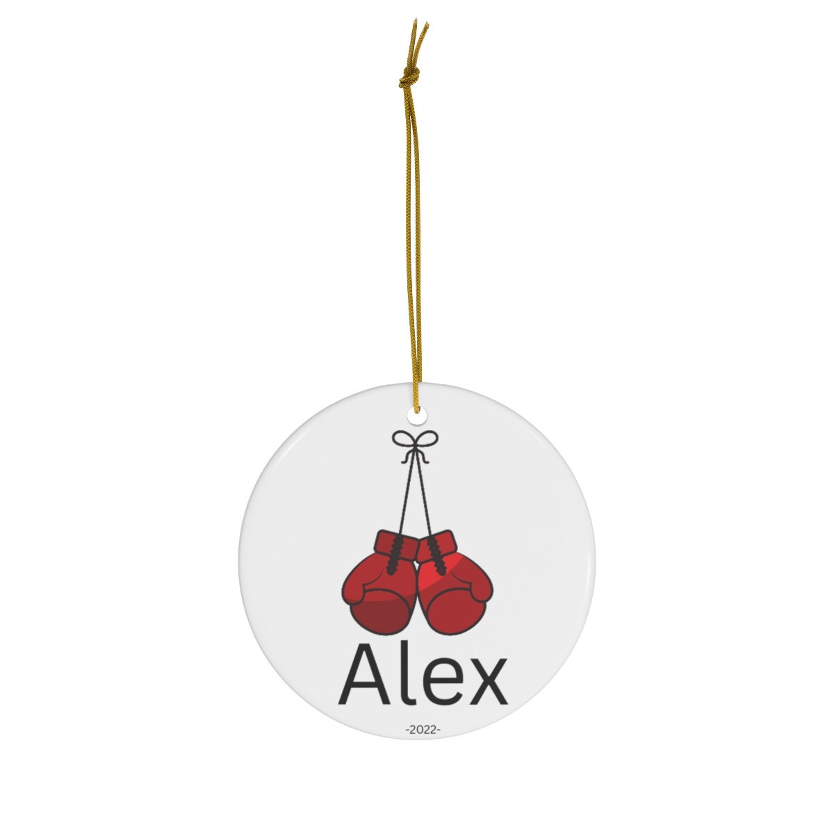 Personalized Boxing Ornament, Gift for Boxer, Christmas Ornament - Etsy