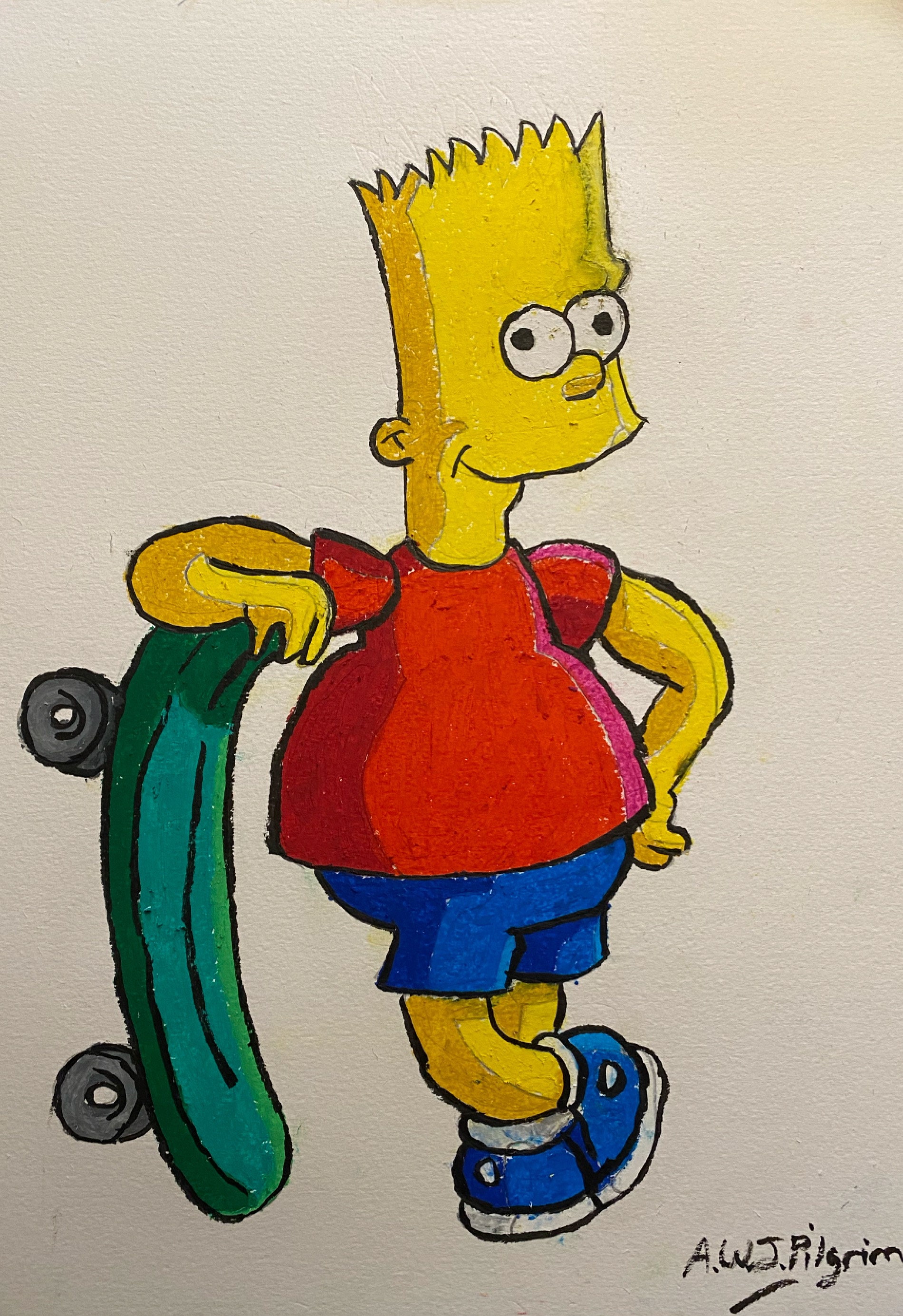 Bart Simpson - Etsy