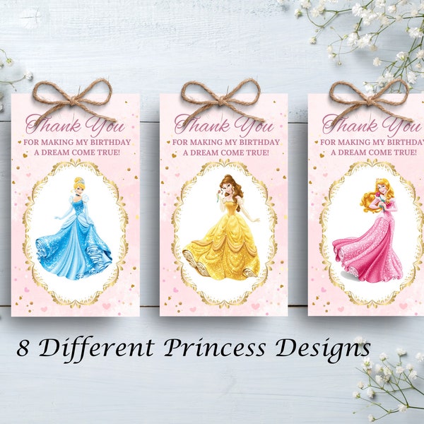 Princess Certificate, Princess Party Favors | Instant Download ...