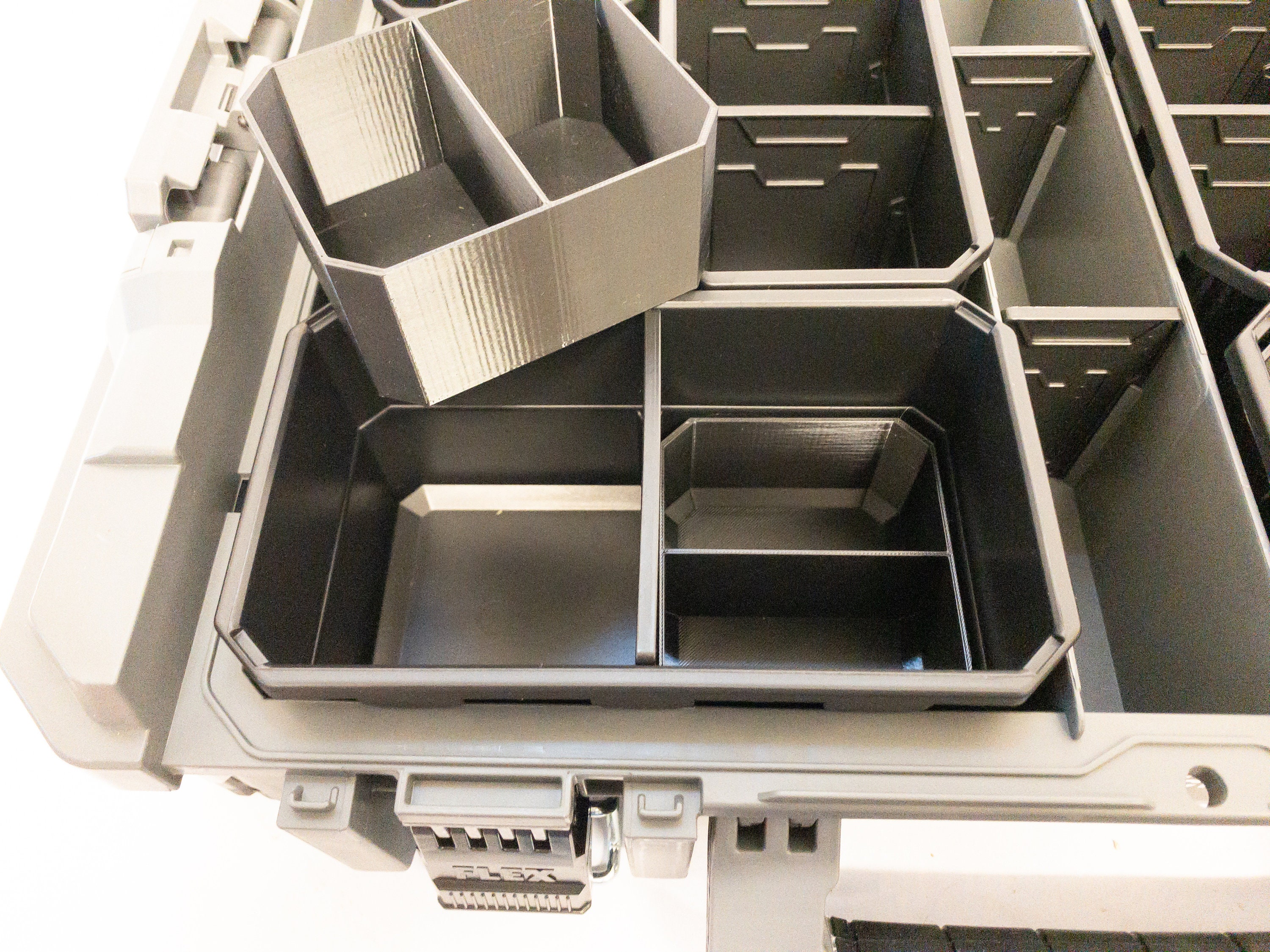 Flex Stack Pack Organizer Medium Size Bin Nesting Bins Qty 2 - Etsy