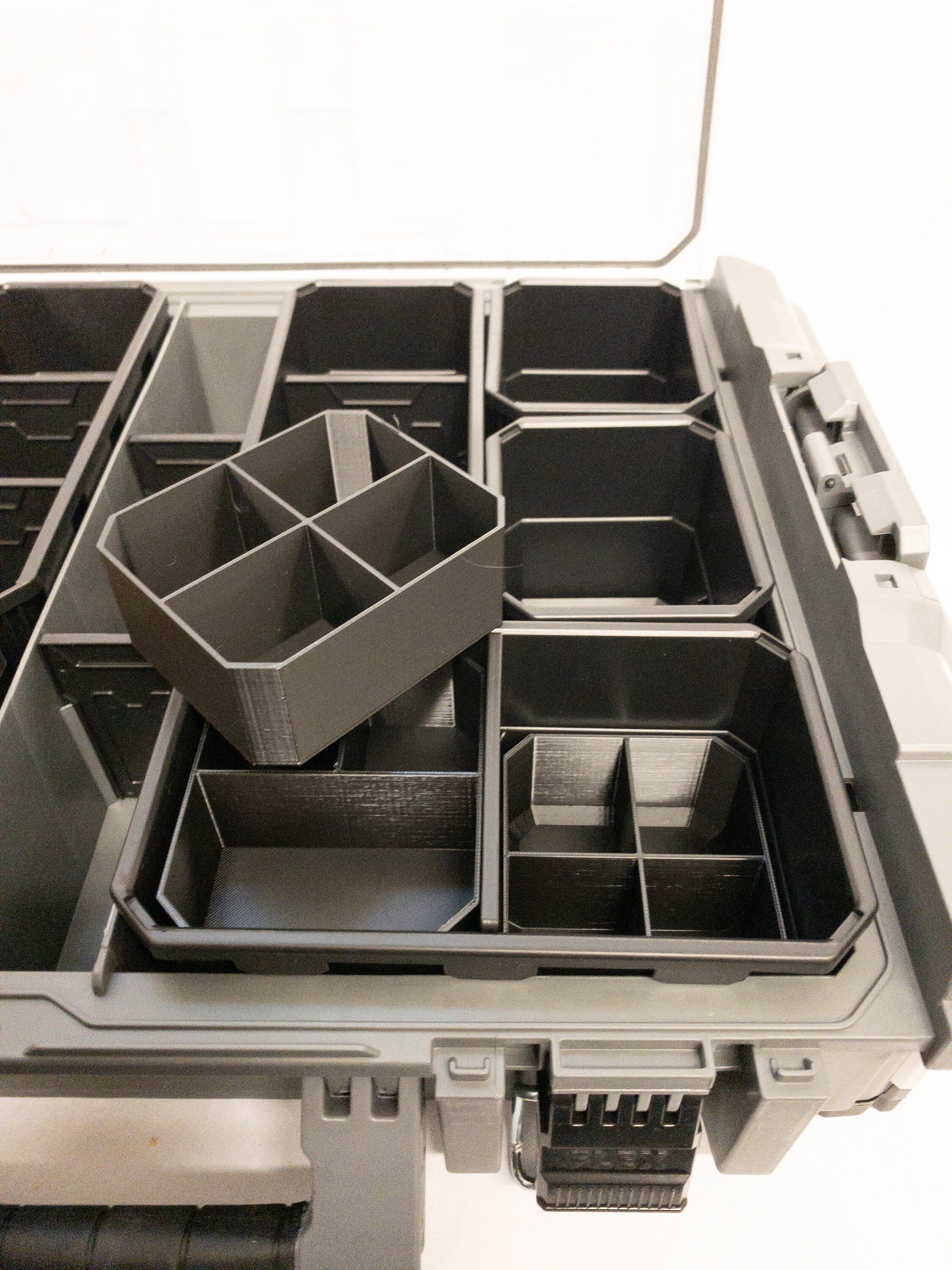 Flex Stack Pack Organizer Medium Size Bin Nesting Bins Qty 2 - Etsy