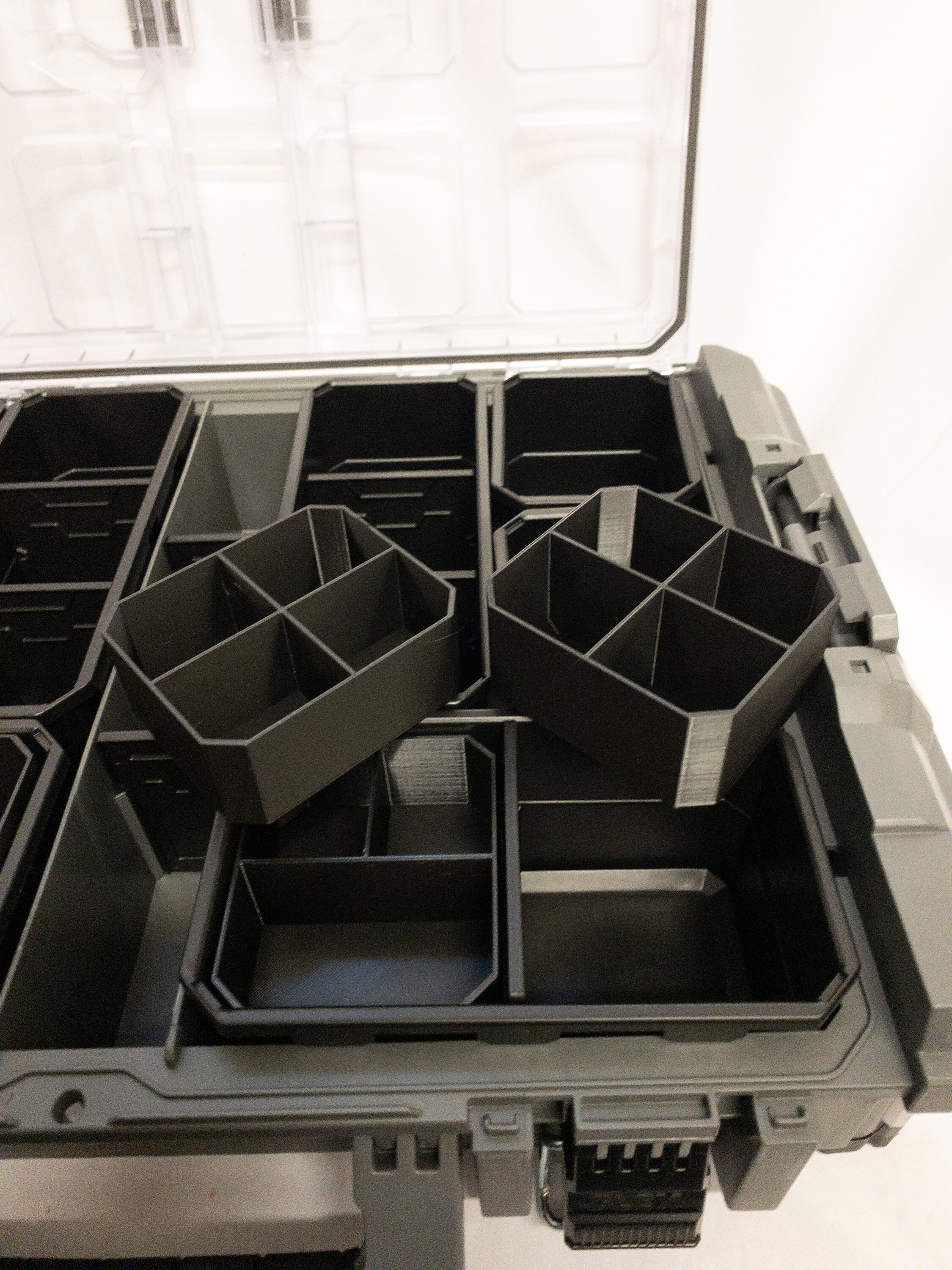 Flex Stack Pack Organizer Medium Size Bin - Nesting Bins - Qty 2 - Etsy