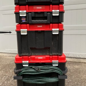 Craftsman Versastack Rolling Base Extension Cord Holder Extension Cord ...