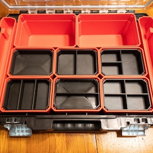 Craftsman Versastack Organizer and Dewalt Tstak V Small Container ...