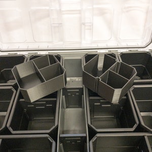 Flex Stack Pack Organizer Small Bin - Nesting Bins - Qty 2 - Etsy