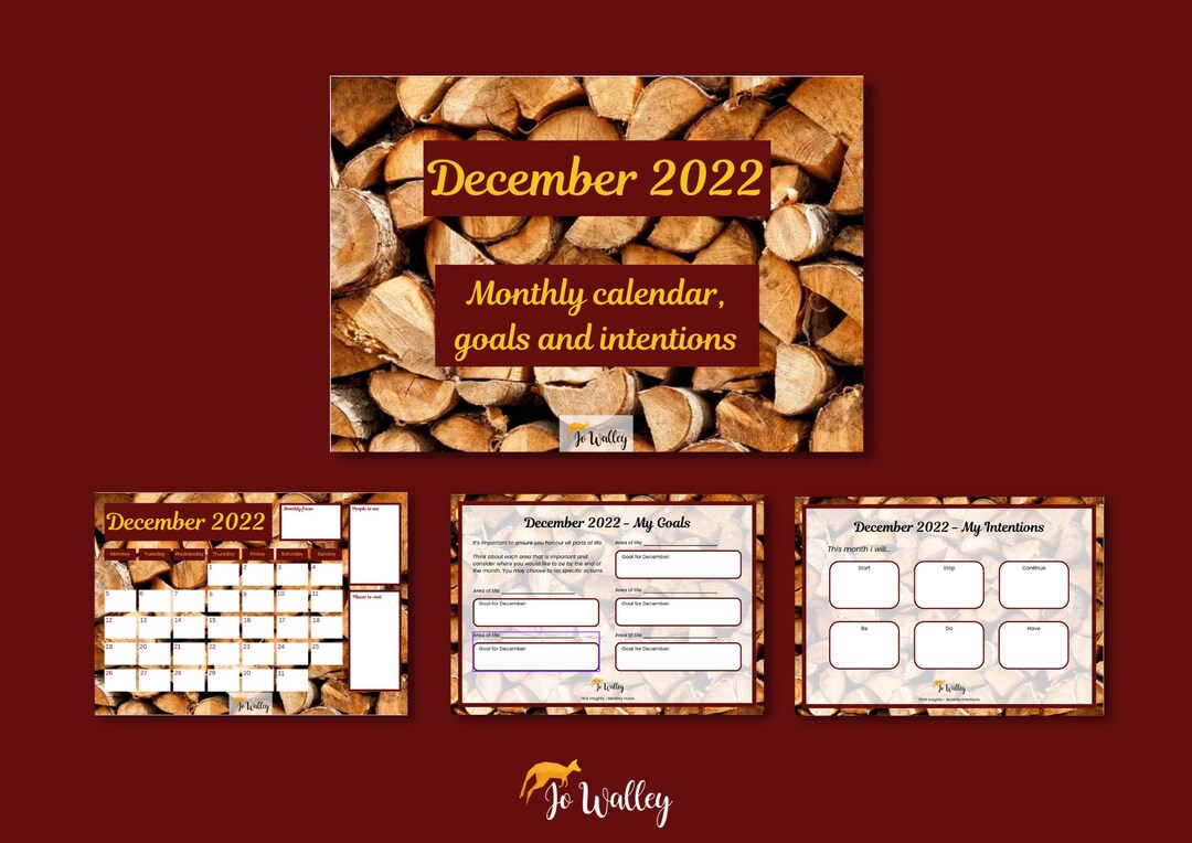 December 2022 Monthly Pack - Etsy