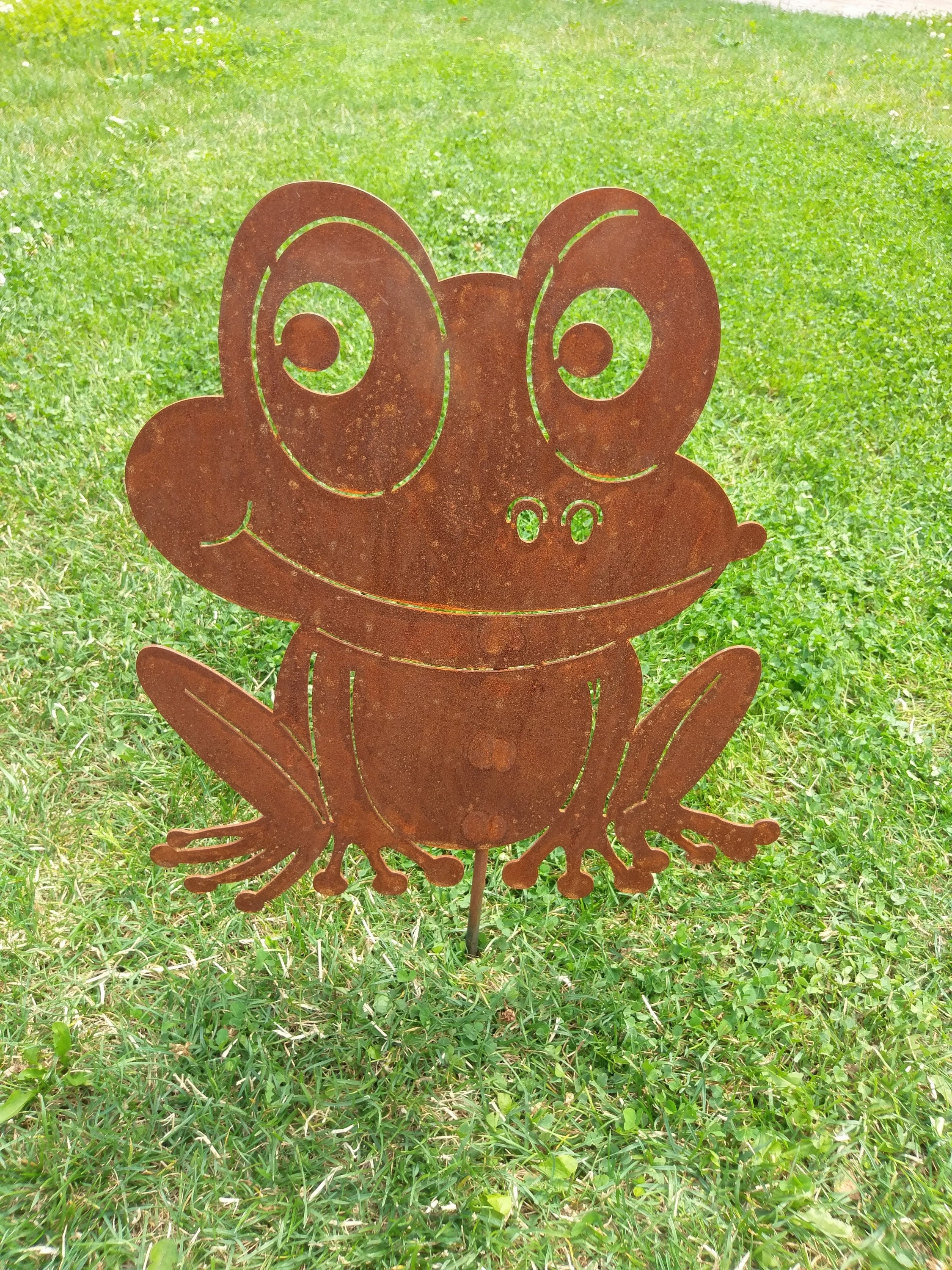 Frog / Frosch Laser Cut Files Metal Garden - Etsy