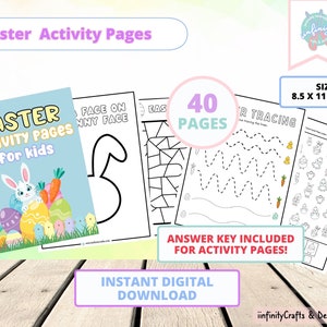 Easter Activity Pages | Easter Word Search |easter Mazes | Easter Game ...