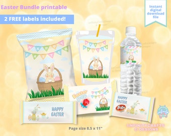 Printable Easter Wrapper Bundle - Etsy