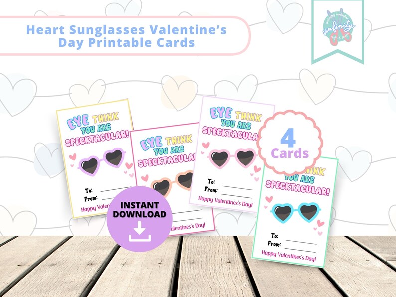 Heart Sunglasses Valentines Day Cards, Eye Think You Are Spectacular ...