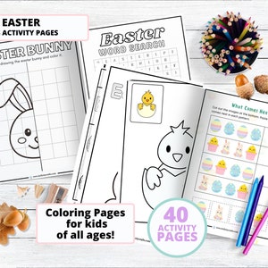 Easter Activity Pages | Easter Word Search |easter Mazes | Easter Game ...