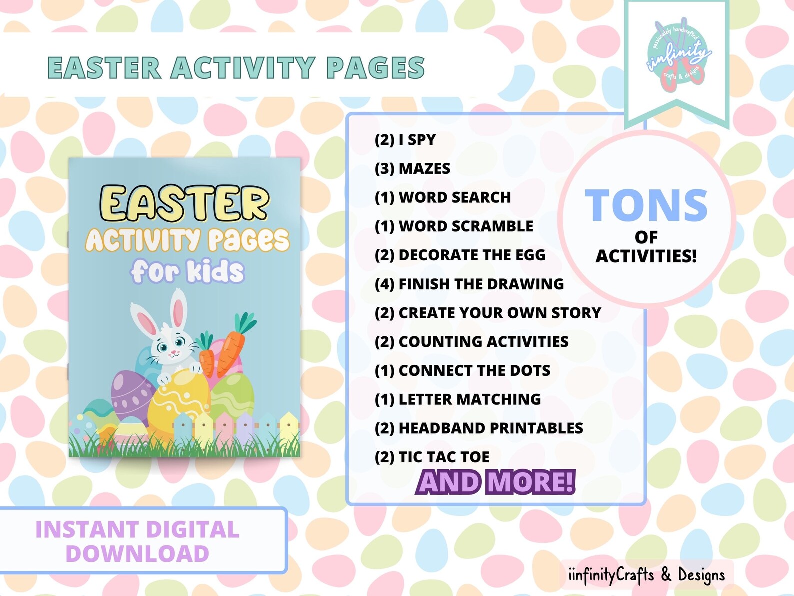 Easter Activity Pages | Easter Word Search |easter Mazes | Easter Game ...