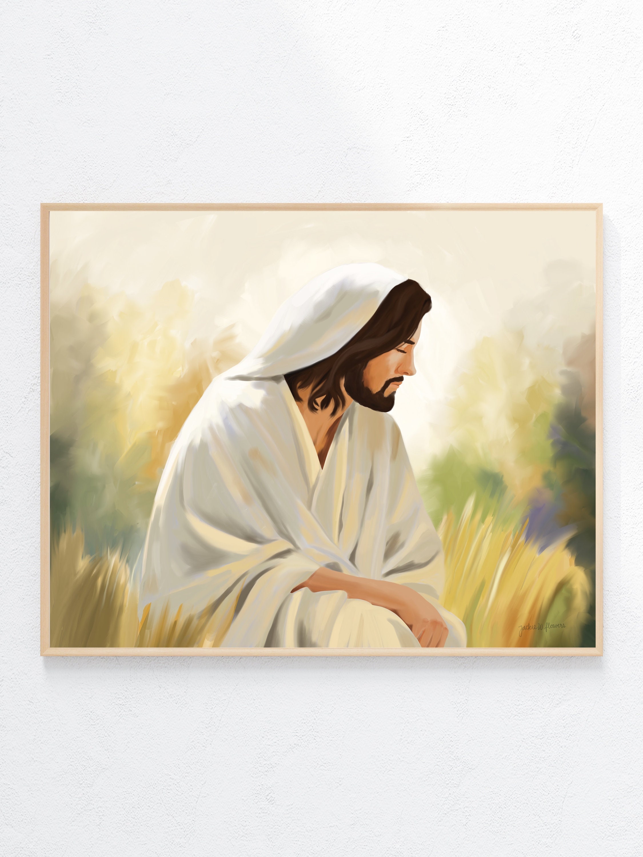 Jesus Christ Art | Christian Painting | Fine Art Giclee Print | A ...