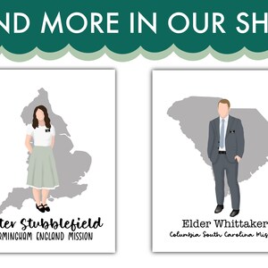 Personalized LDS Missionary Countdown Portrait (digital Download) - Etsy