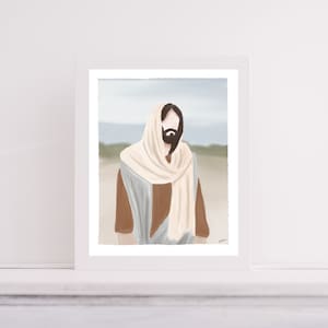 LDS Christ Art: Faceless Jesus Print (digital Download) - Etsy
