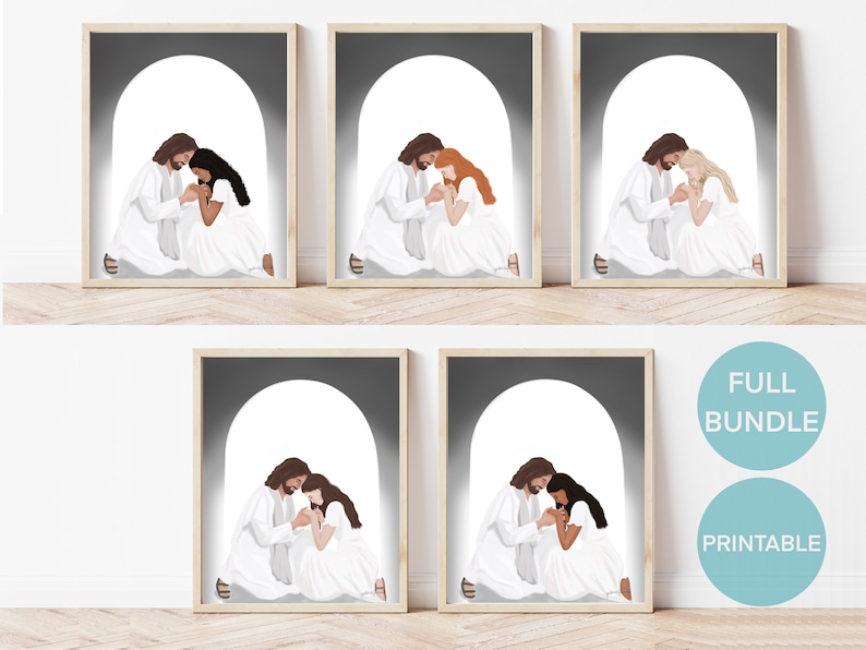 LDS YW Gift Printable Christ Portrait Lds Youth Gift - Etsy