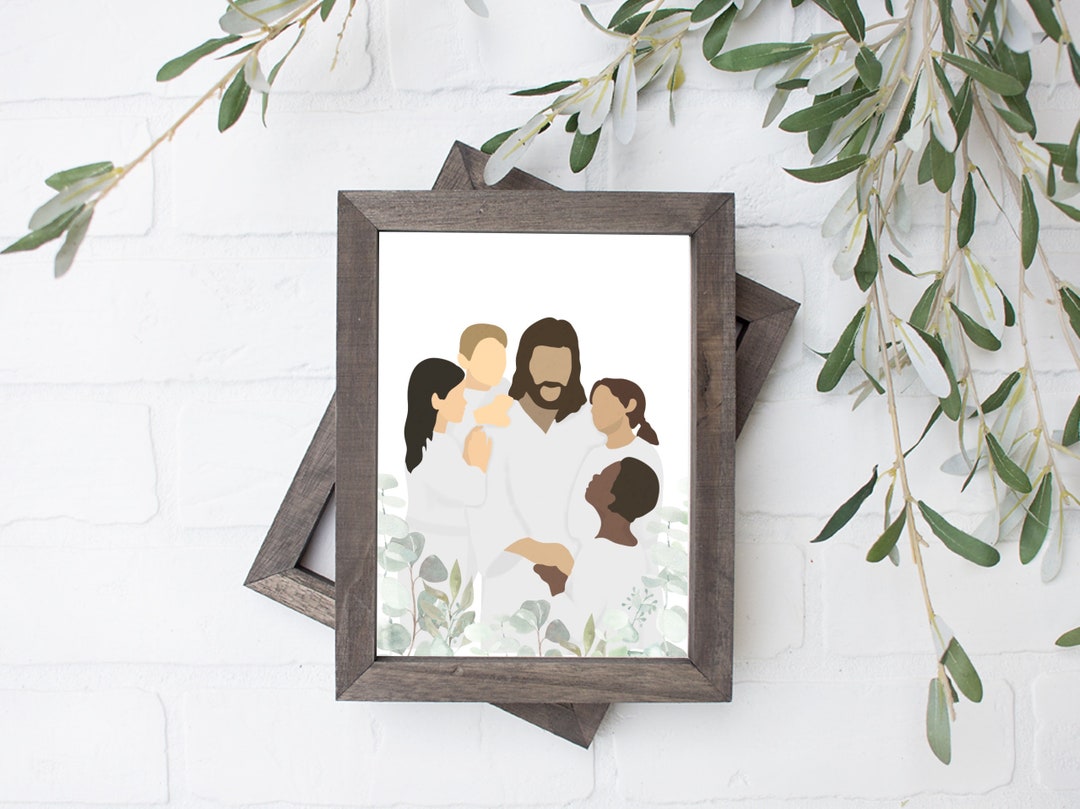 Baptism LDS | Baptism Art | Jesus With Kids | to Come to Me | LDS Art ...