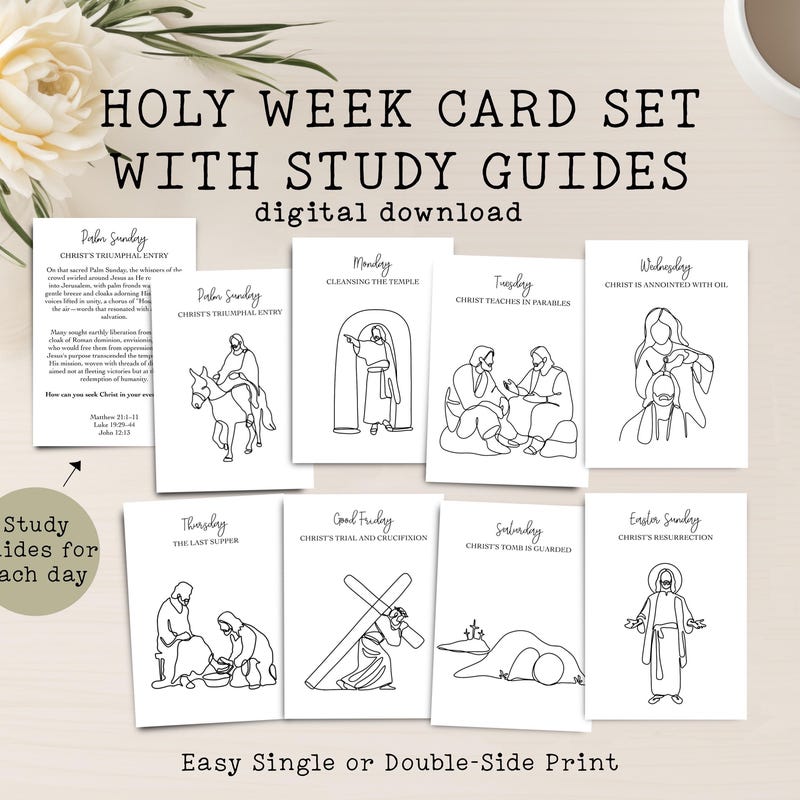 Holy Week Posters - Etsy
