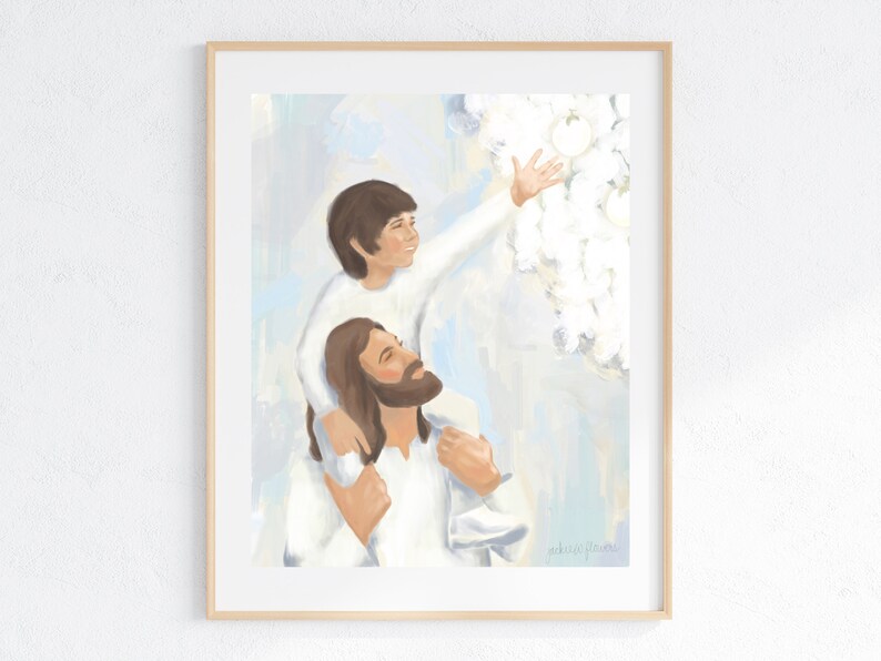 Love of God LDS Art Tree of Life Printable Christ - Etsy