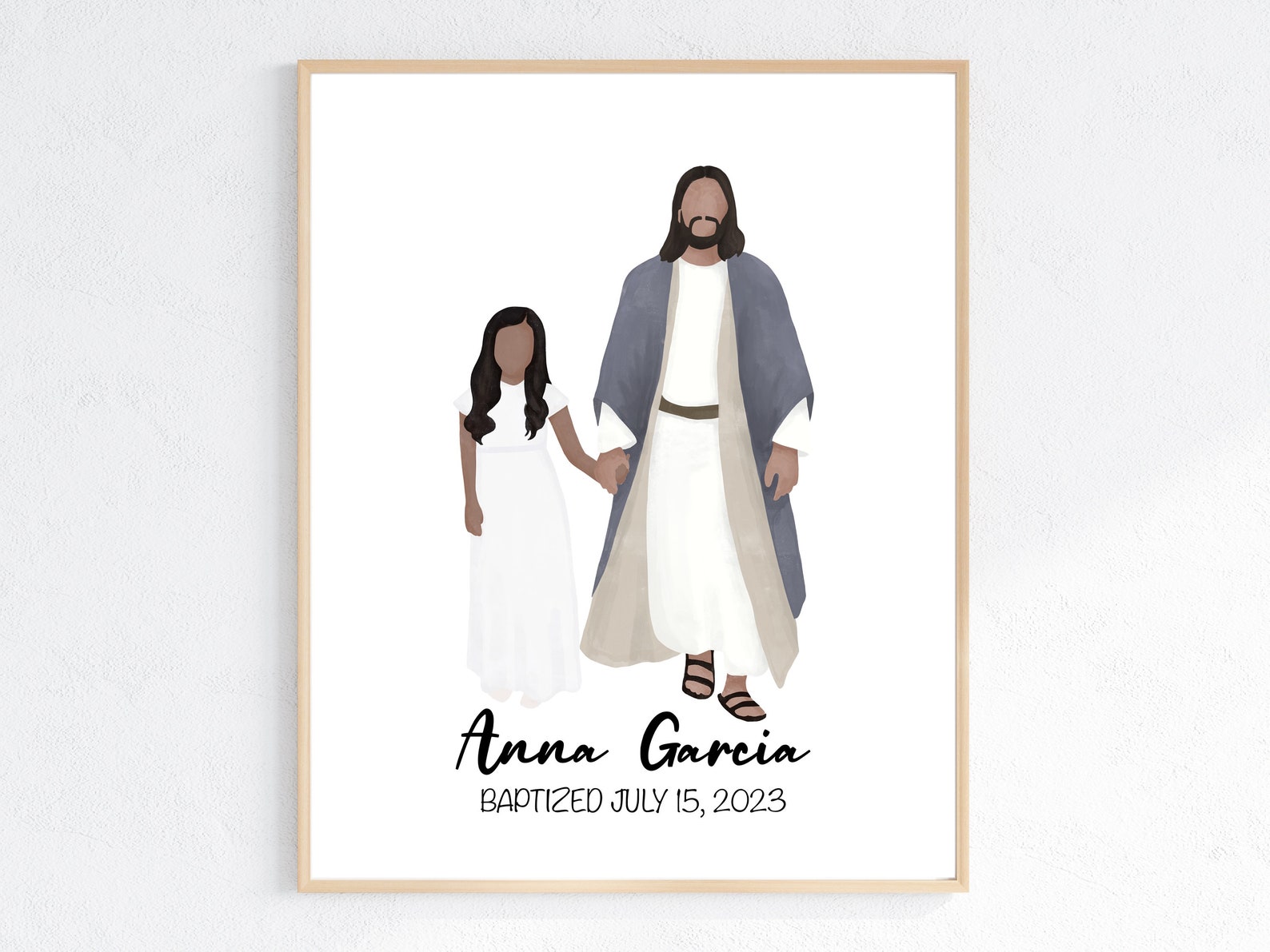 LDS Baptism Gift LDS Baptism Baptism Girl Printable - Etsy
