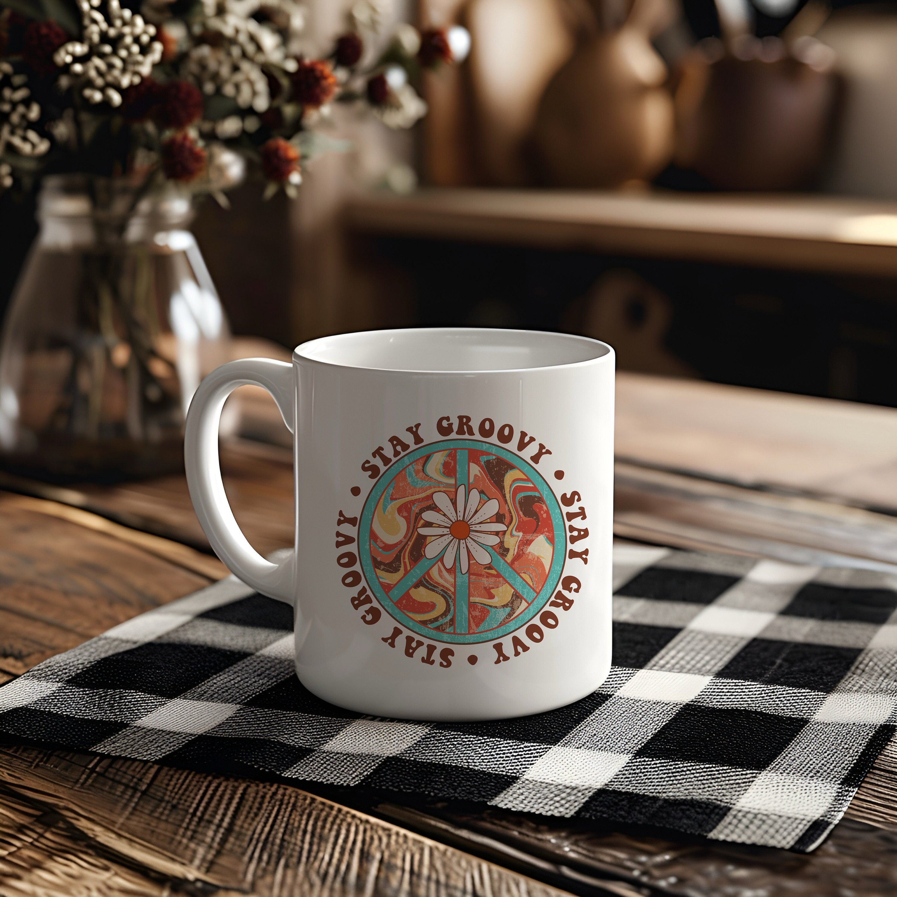 Stay Groovy, Sublimation Designs, PNG File, Transparent Background ...