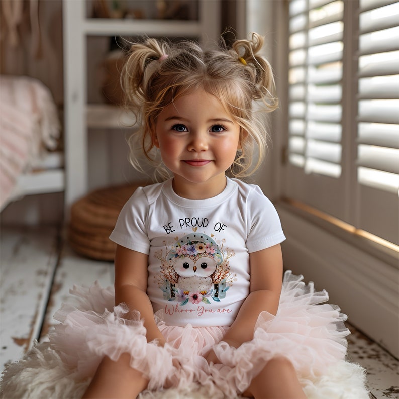 Be Proud of Whooo You Are, Cute, Boho, Owl, Sublimation Design ...