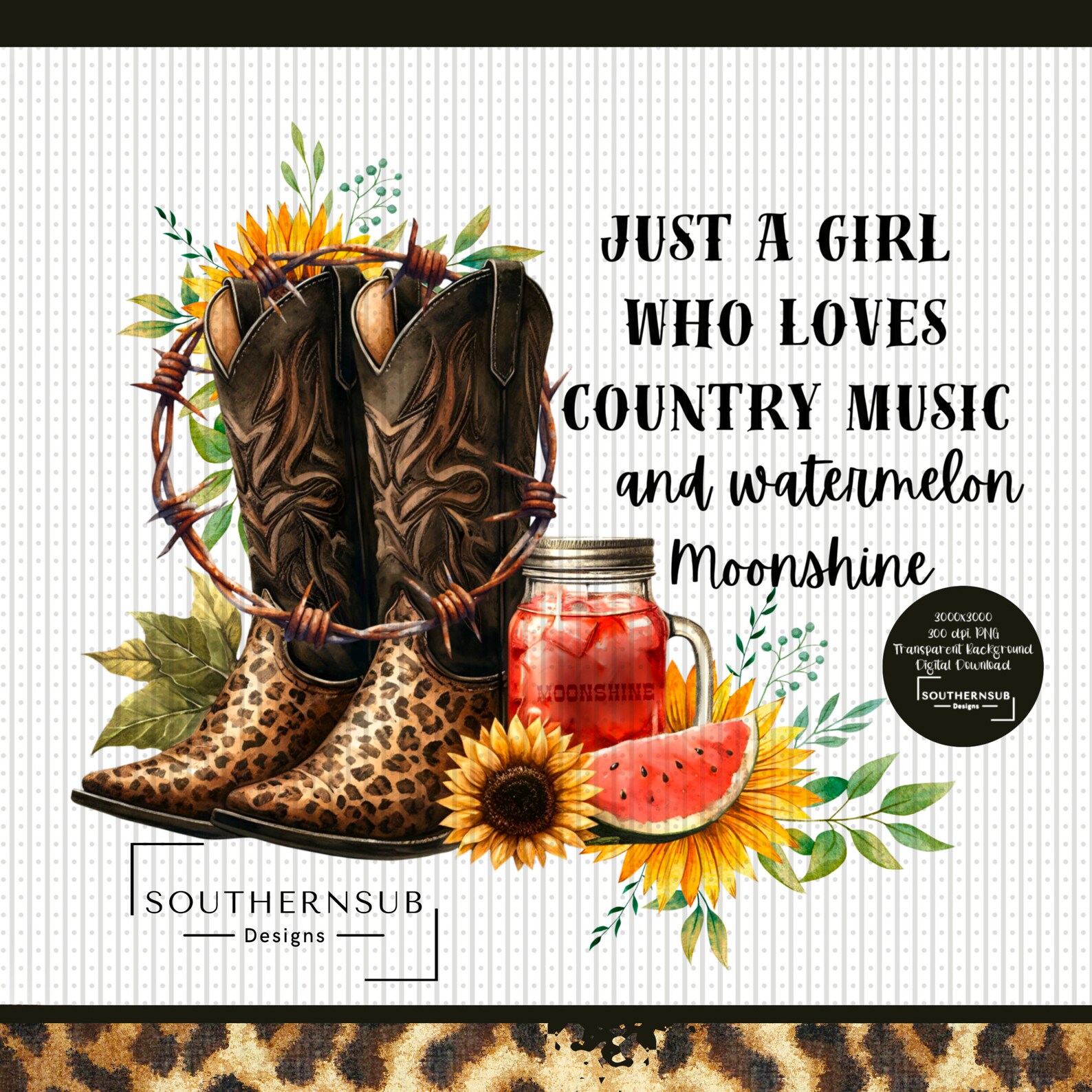 Just A Girl Who Loves Country Music and Watermelon Moonshine ...