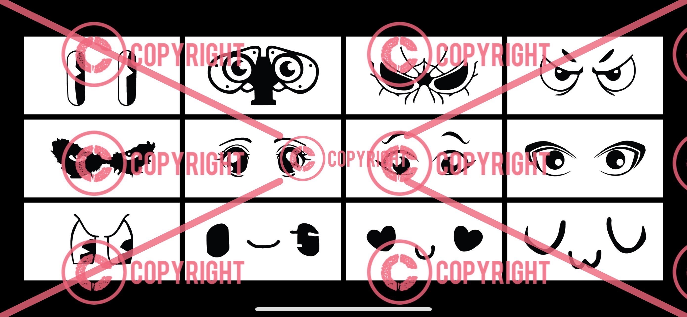 Oculus Face Skins Svg - Etsy