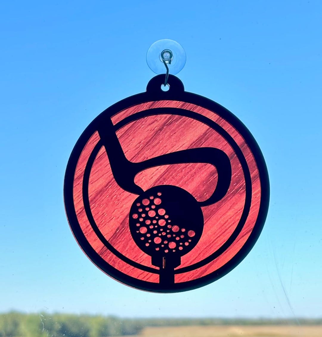 Golf Suncatcher SVG Golfer Sun Catcher Cut File Laser File for Lasers ...